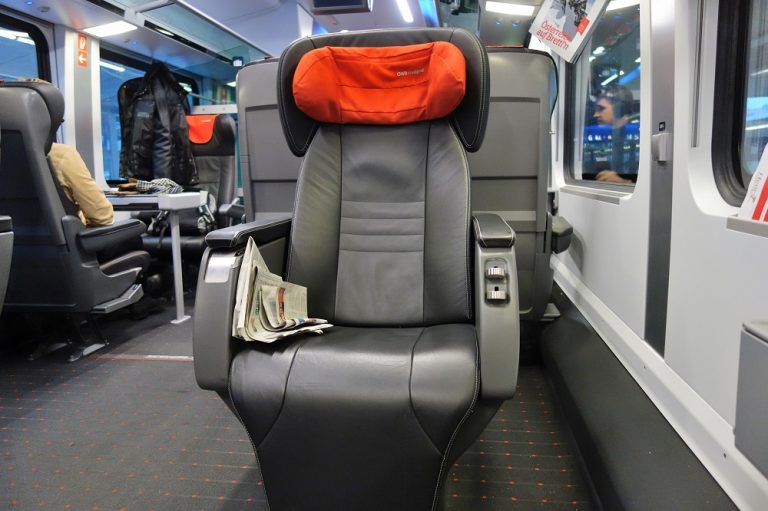 ÖBBレイルジェットの最上級「ビジネスクラス」乗車記！グラーツ～ウィーン