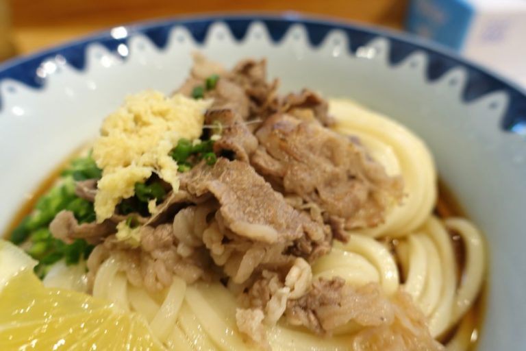大阪讃岐うどんの美味しい店！難波にある「き田たけうどん」